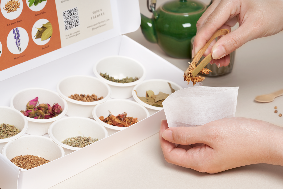 Apoteacary™ DIY Wellness Tea-Blending Kit – Super Farmers